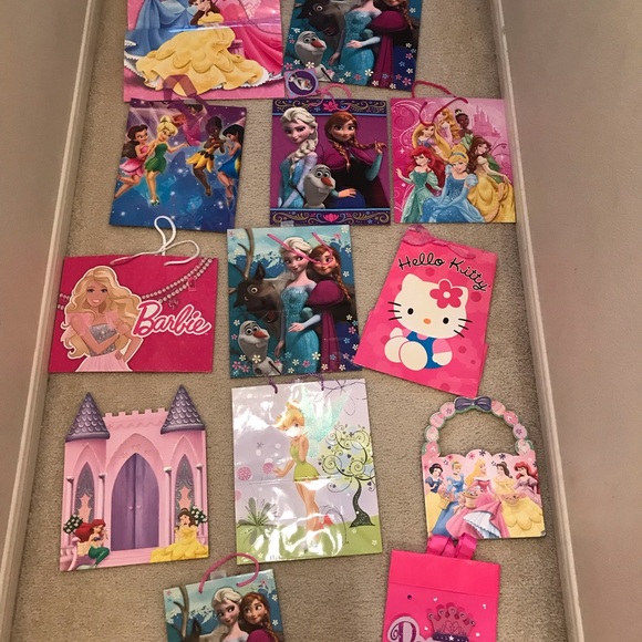 Disney | Other | Disney Character Gift Bags | Poshmark
